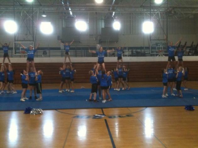 BCMS Cheer Squad preps for upcoming season | Beech Tree News Network